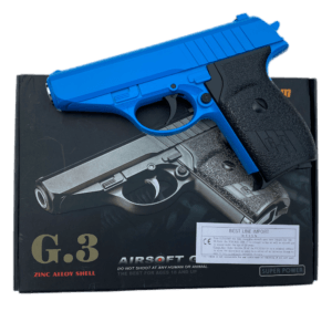 G3 Metal Airsoft BB Gun (Pistol) Blue | BBGunsExpress