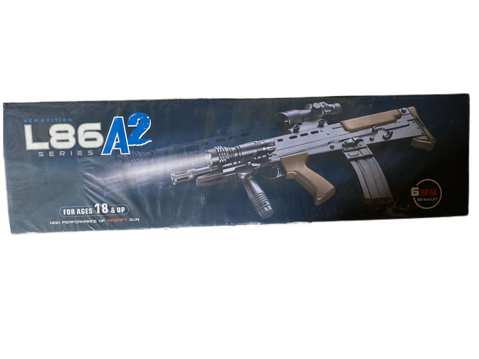 L86A2 Assault Rifle (Red and Brown) | BBGunsExpress