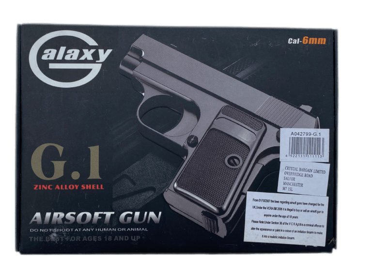 G1 Metal Airsoft BB Gun (Pistol) Blue | BBGunsExpress