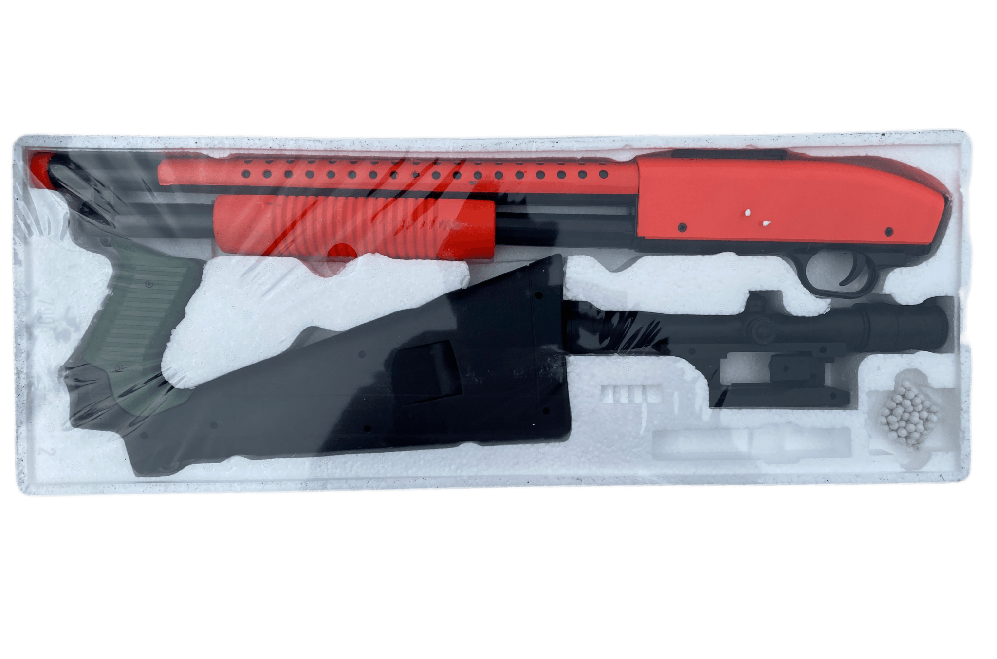 CYMA P799A Shotgun BB Gun (Orange) | BBGunsExpress