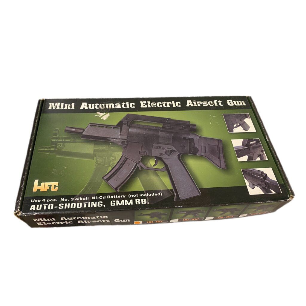 HFC HB101 Mini M16 Replica Electric Airsoft BB Gun (Orange) | BBGunsExpress