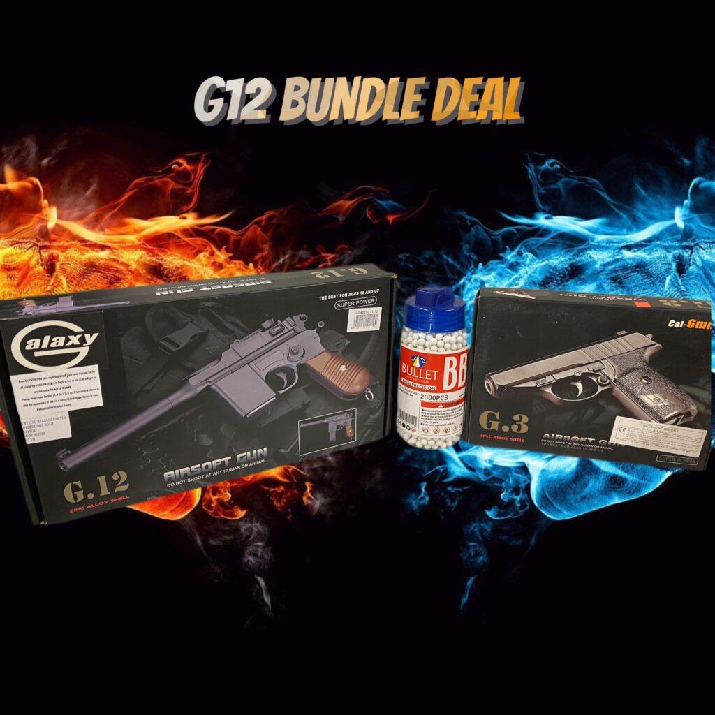 G12 Mauser and G3 – Metal Handgun Bundle | BBGunsExpress