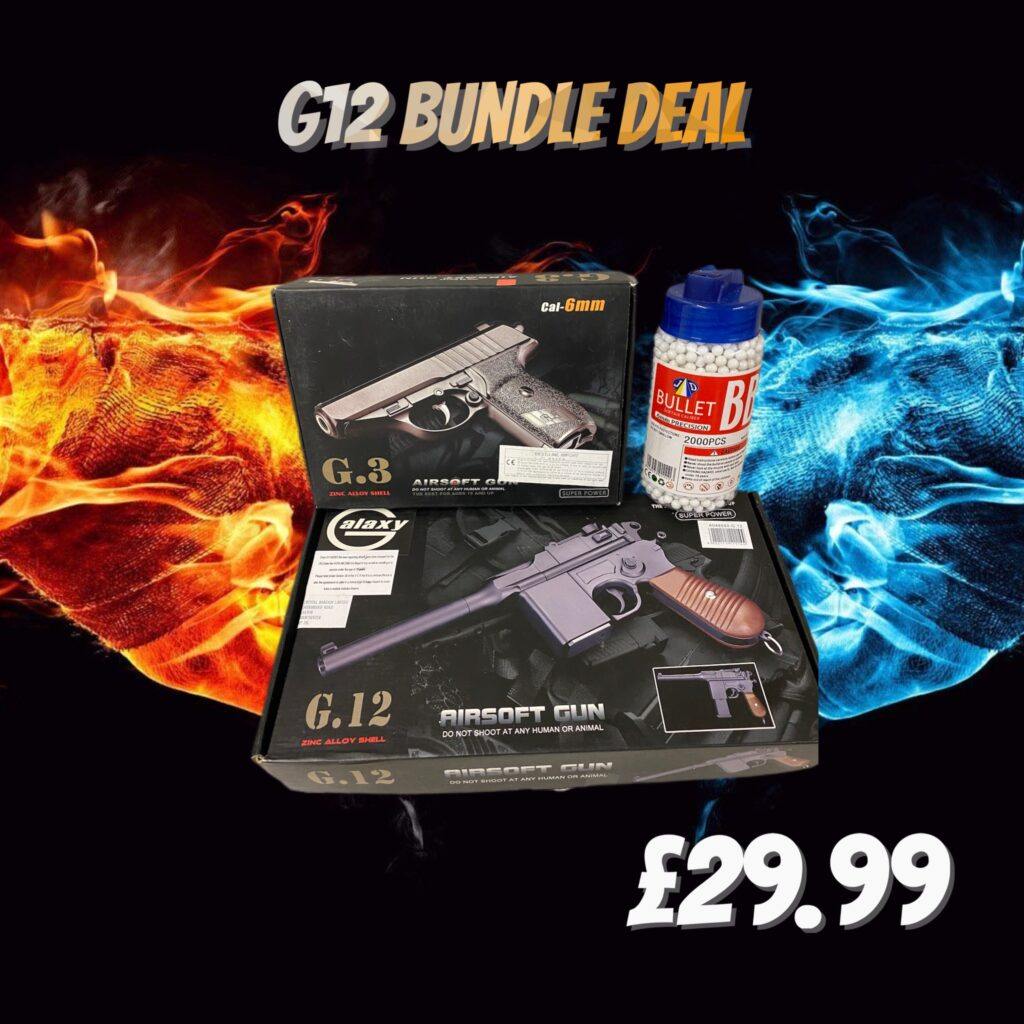 G12 Mauser and G3 – Metal Handgun Bundle | BBGunsExpress