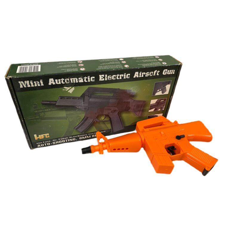 HFC HB101 Mini M16 Replica Electric Airsoft BB Gun (Orange) | BBGunsExpress